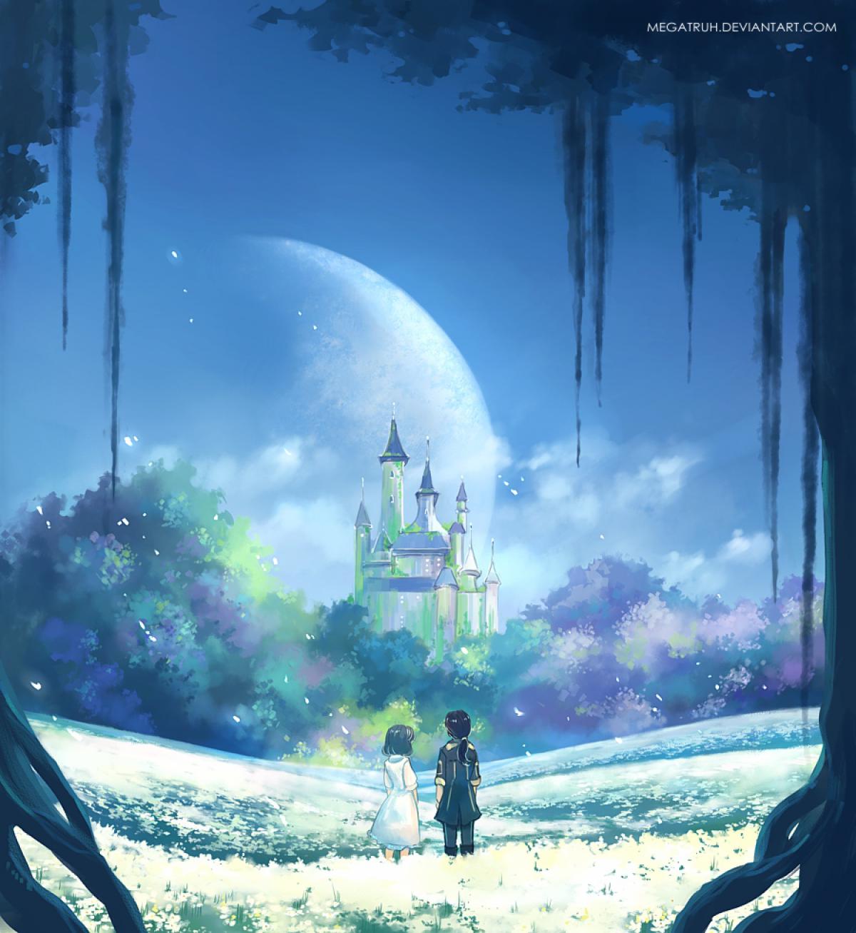 Remarkable came-from-dream scenery illustrations by Niken Anindita ...